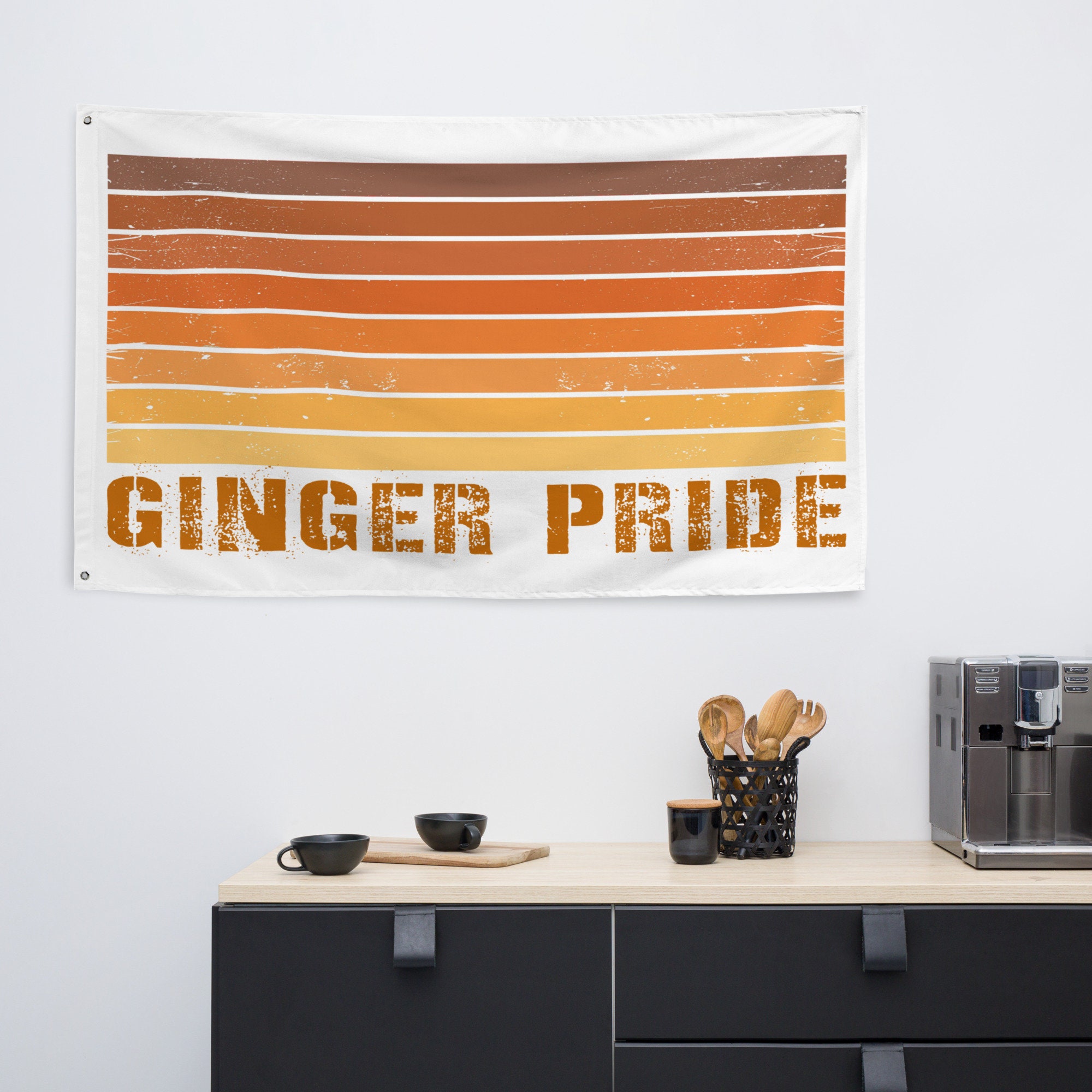 Ginger Pride Flag, National Redhead Day Flag, Redhead Gift, Unisex Gift, Flag Lover Gift ...