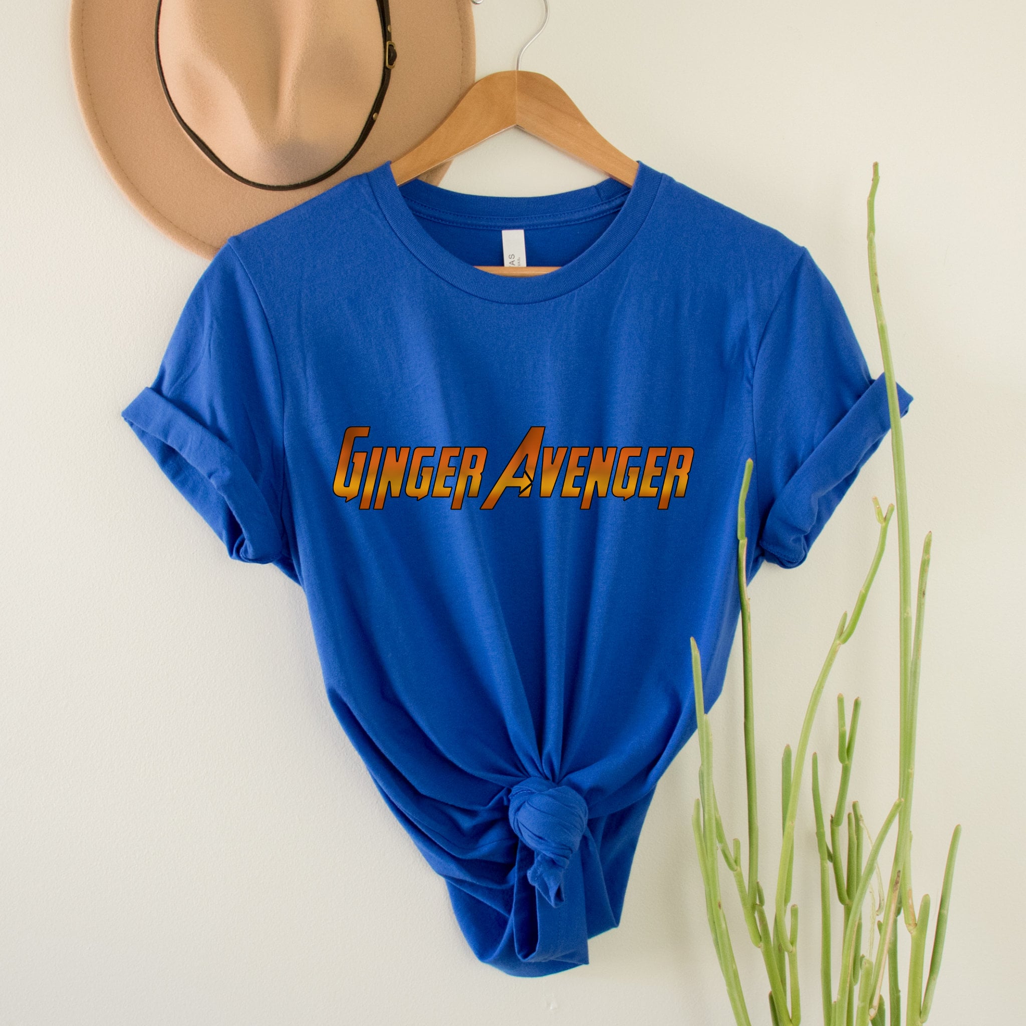 Ginger Avenger Shirt, Ginger Graphic Shirt, Redhead Pride Shirt, Ginger ...