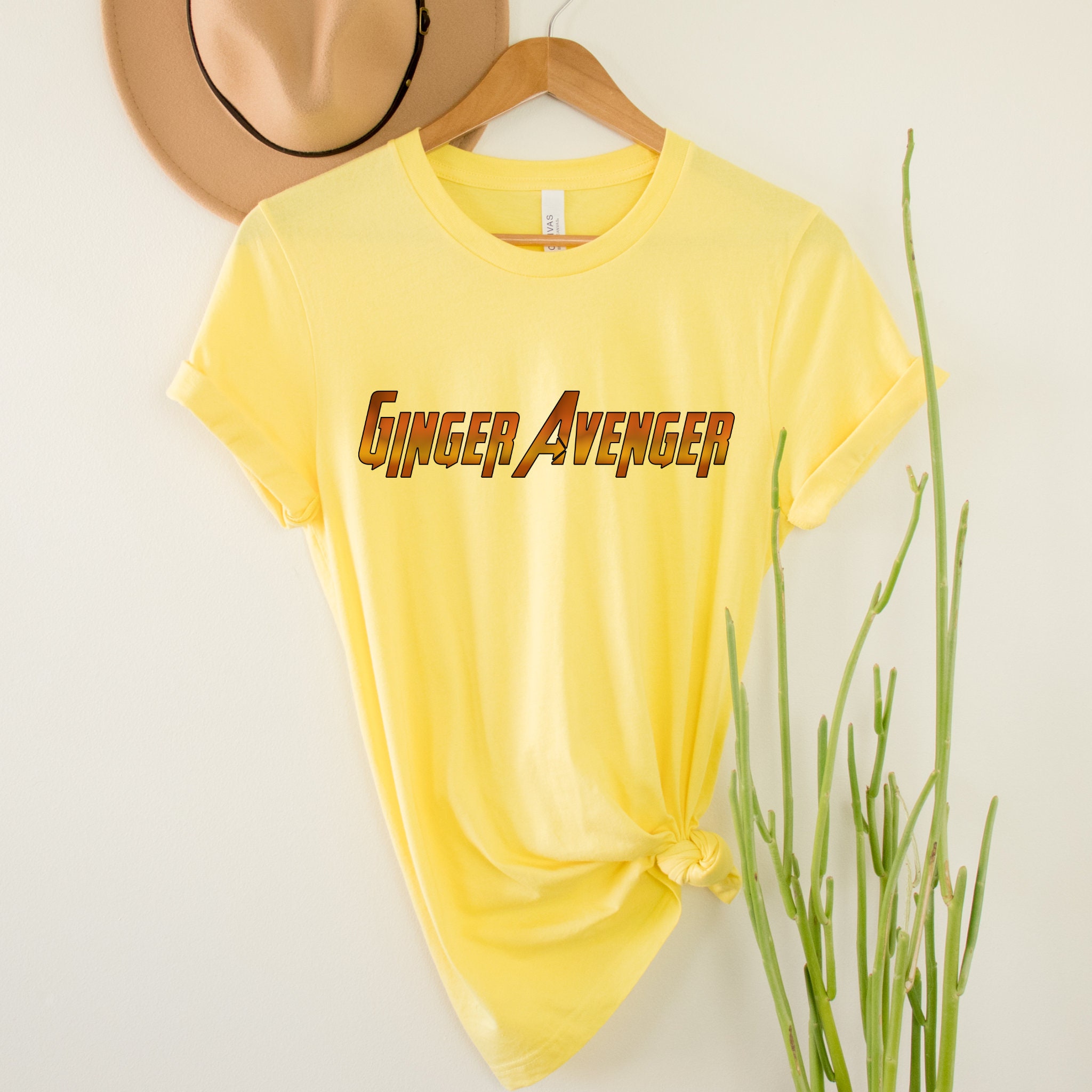 Ginger Avenger Shirt, Ginger Graphic Shirt, Redhead Pride Shirt, Ginger ...