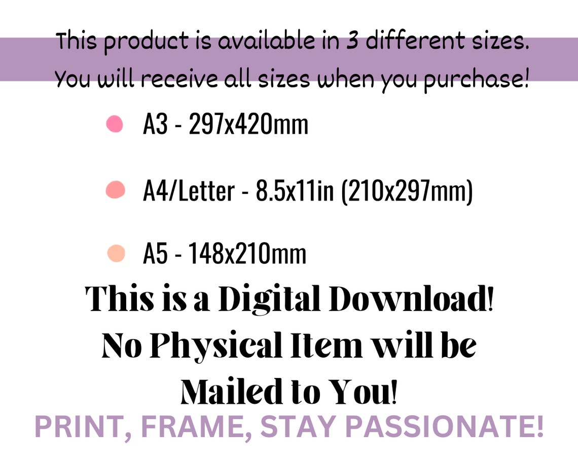 Printable to Do List, Daily to Do PDF Planner Checklist, A3 Size, A4 ...