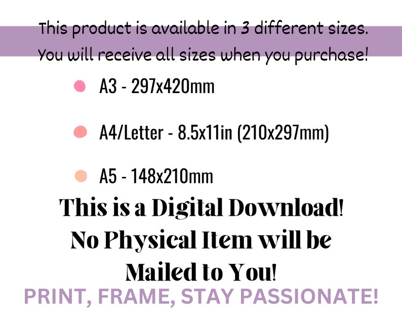 Printable to Do List, Daily to Do PDF Planner Checklist, A3 Size, A4 ...