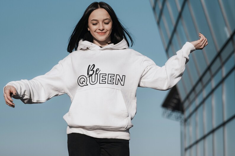 BE QUEEN SVG Queen Png Transparent Background for T-shirt Mugs - Etsy