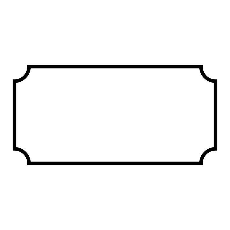 110 TEXT BOX Svg Label CRICUT Tag Clipart Shapes Svg Frames Png Label ...