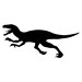 RAPTOR Dinosaur SVG Dino Cut File Dinosaur CRICUT Dinosaur Silhouette ...