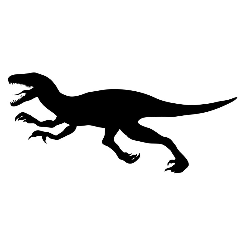 RAPTOR Dinosaur SVG Dino Cut File Dinosaur CRICUT Dinosaur - Etsy