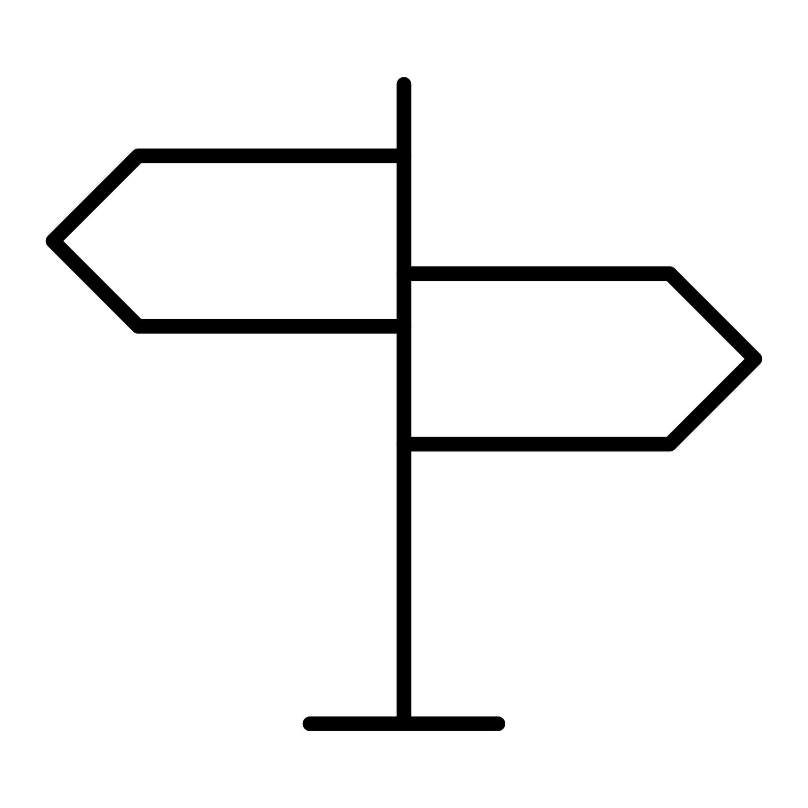 SIGNPOST SVG Wooden Arrow CRICUT Road Sign Cut Files Road Trip - Etsy