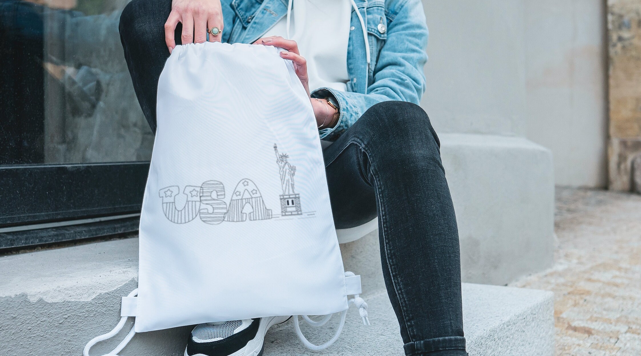 USA Sign SVG America Digital Design USA Statue of Liberty Svg - Etsy