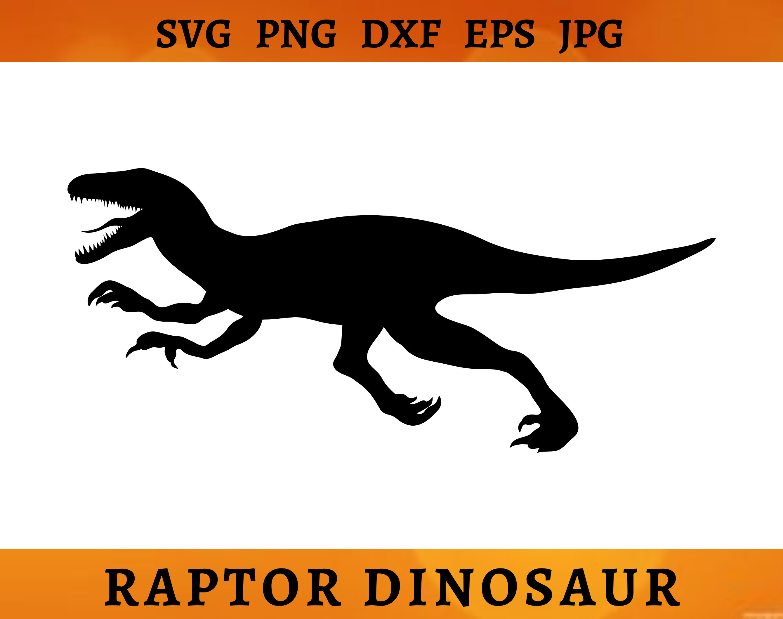 RAPTOR Dinosaur SVG Dino Cut File Dinosaur CRICUT Dinosaur - Etsy Australia