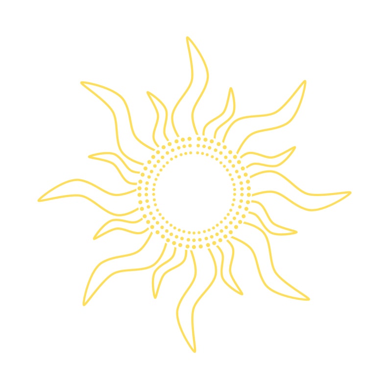 101 SUN SVG Bundle Sunshine SVG Files Summer Clipart Boho Sun Cut Files ...