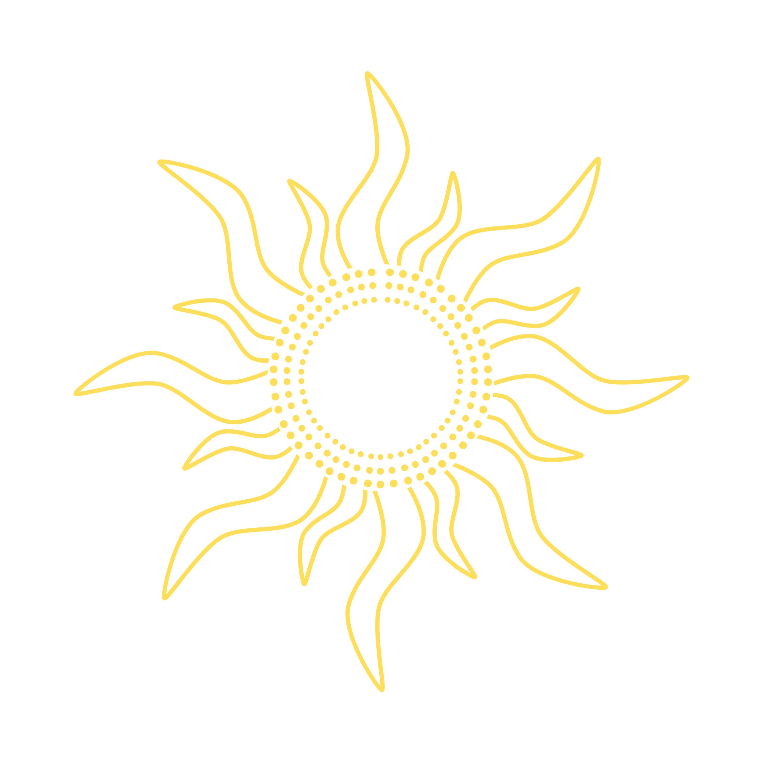 101 SUN SVG Bundle Sunshine SVG Files Summer Clipart Boho Sun Cut Files ...