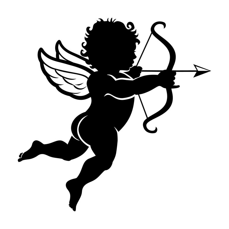 CUPID SVG Angel CRICUT Angel Wings Png Heaven Vector Art - Etsy
