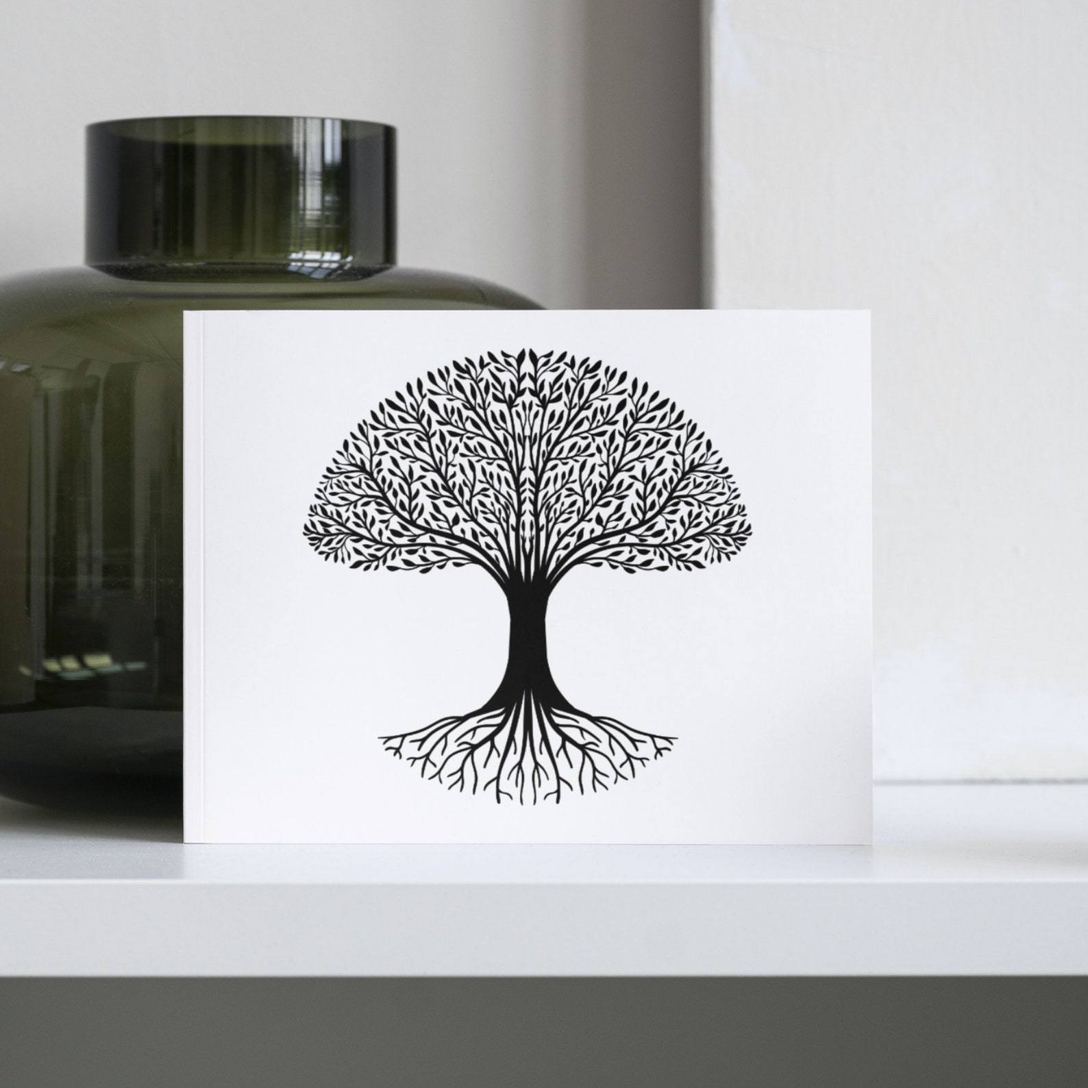 FAMILY TREE SVG Tree of Life Cricut Tree Roots Monogram Svg - Etsy