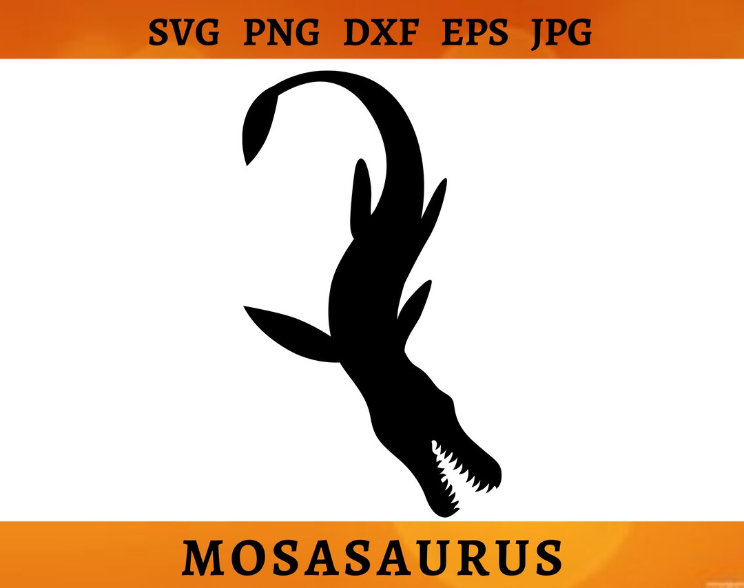 Mosasaurus Dinosaur SVG Dino Cut File Dinosaur CRICUT Mosasaurus SVG ...