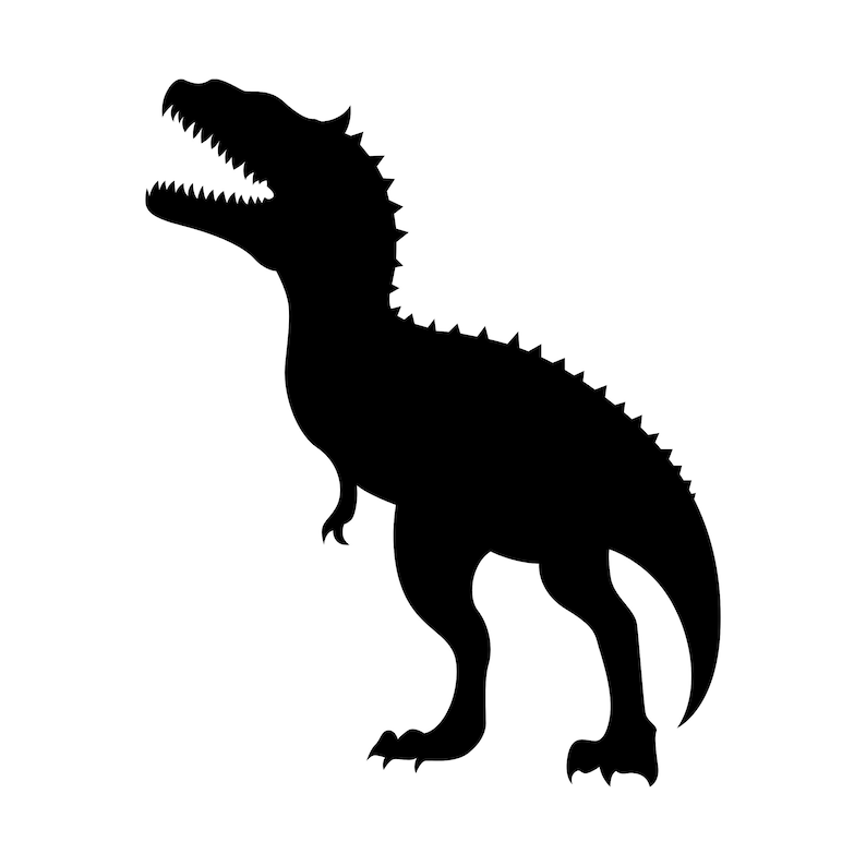 TYRANNOSAURUS SVG Dinosaur Cut File Dino CRICUT Dinosaur - Etsy