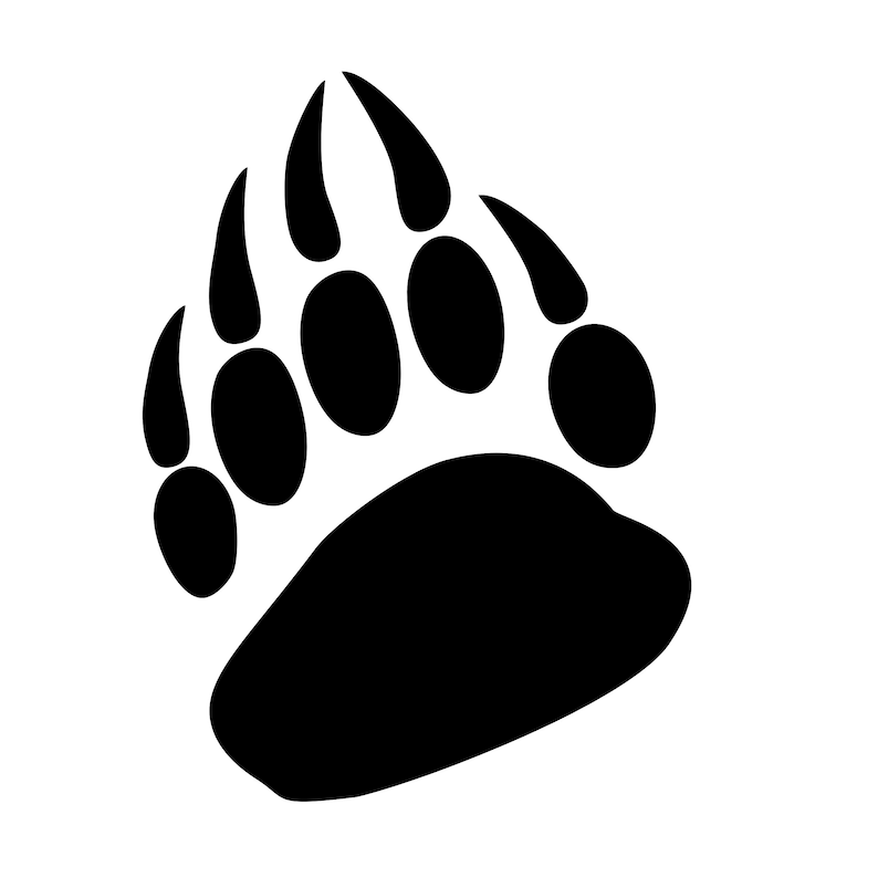 60 ANIMAL FOOTPRINTS Svg Bundle Footstep Svg Animal Paw CRICUT Wildlife ...
