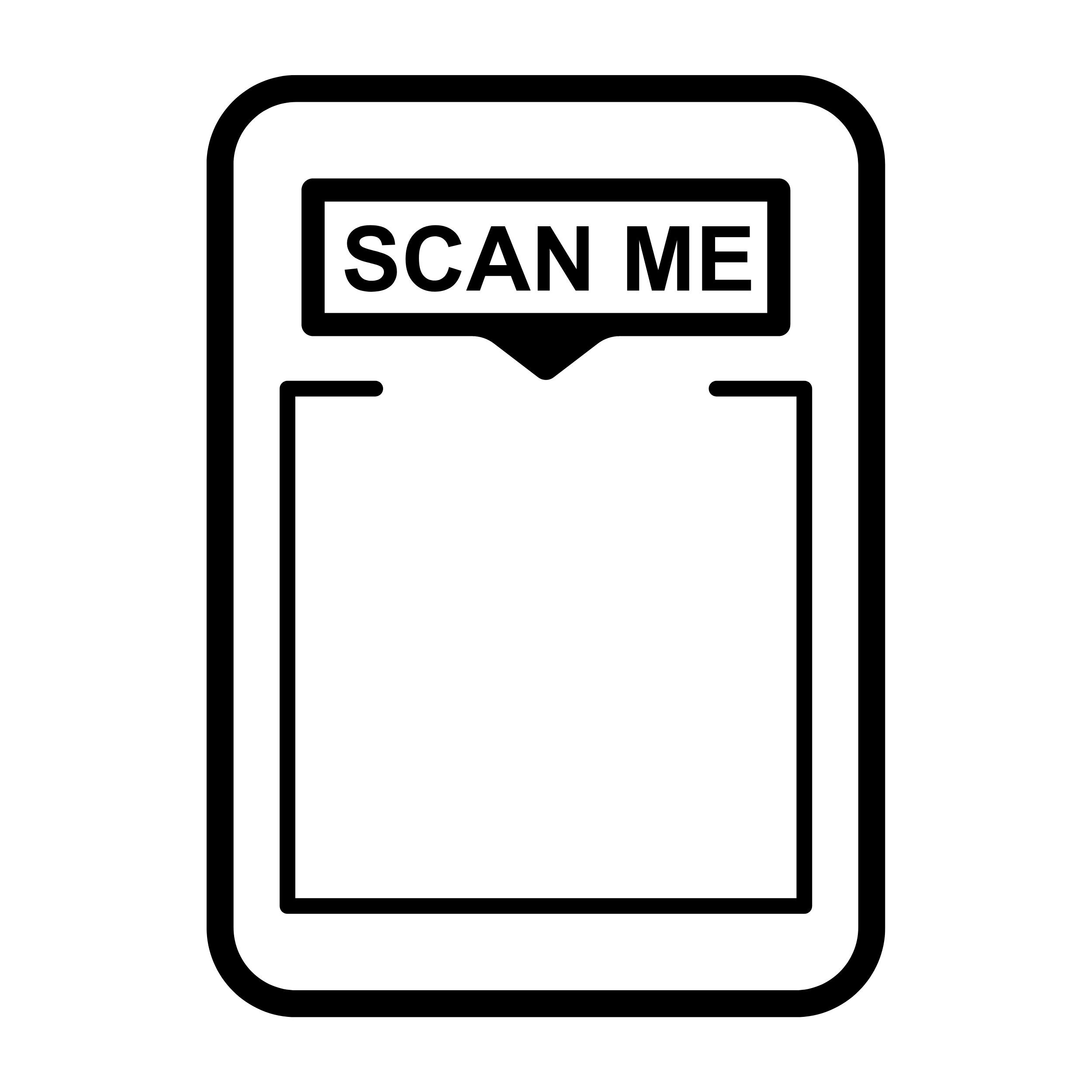 25 Scan Me SVG Bundle Frame QR Code Svg Cricut Icon Cut Files - Etsy ...
