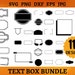 110 TEXT BOX Svg Label CRICUT Tag Clipart Shapes Svg Frames Png Label ...