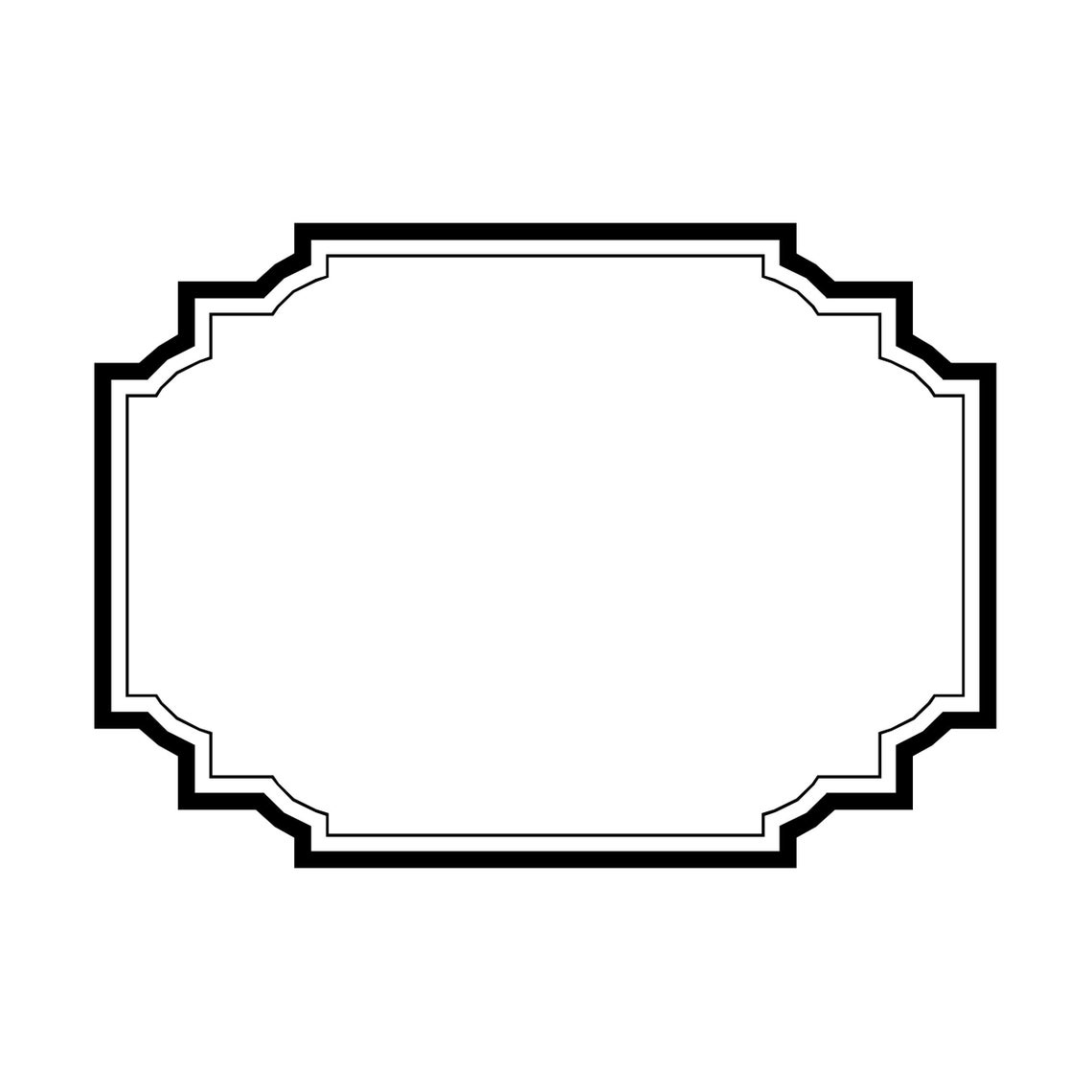 110 TEXT BOX Svg Label CRICUT Tag Clipart Shapes Svg Frames Png Label ...
