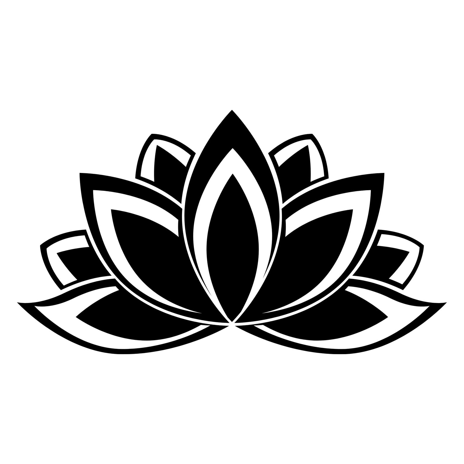 115 LOTUS SVG Bundle Lotus Flower CRICUT Namaste Cut Files Yoga ...