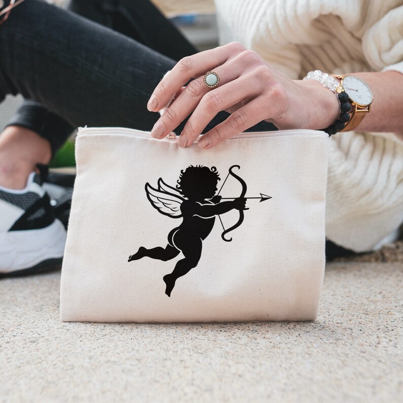CUPID SVG Angel CRICUT Angel Wings Png Heaven Vector Art Valentine's ...