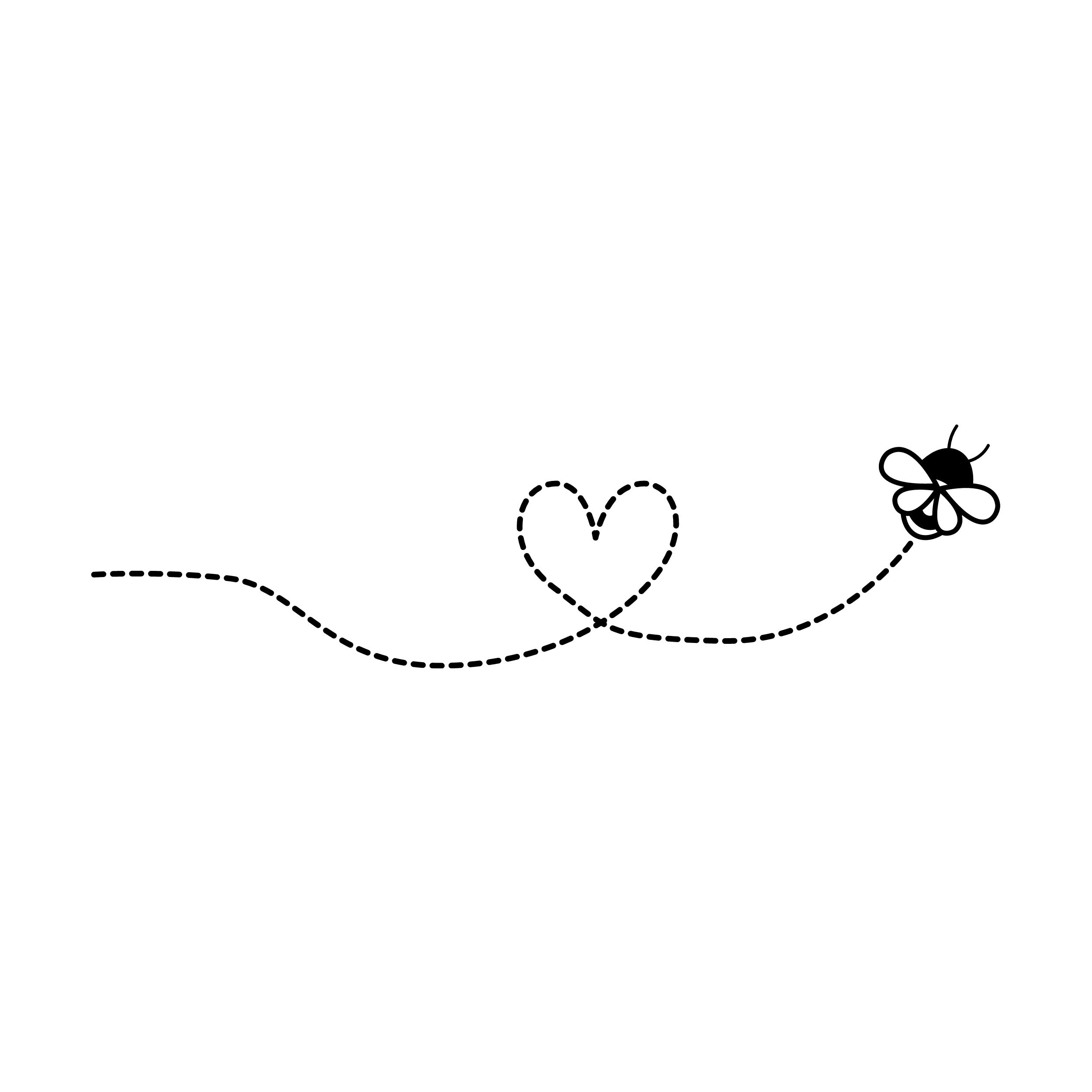 FLYING BEES Svg File Honey Bee CRICUT Bee Path Cut Files - Etsy