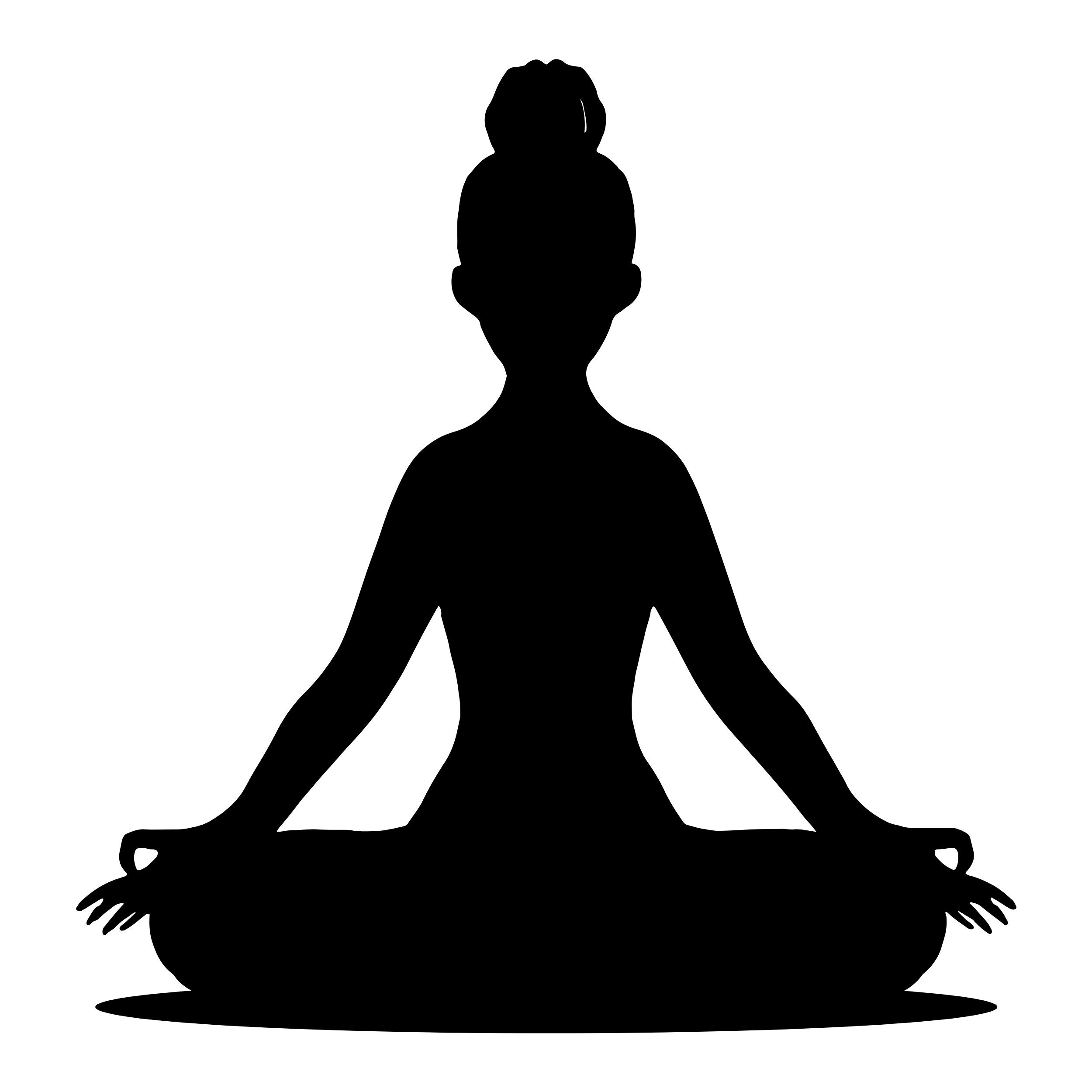 YOGA POSES Svg Lotus Pose Yoga CRICUT Stretching Png Fitness Svg Files ...