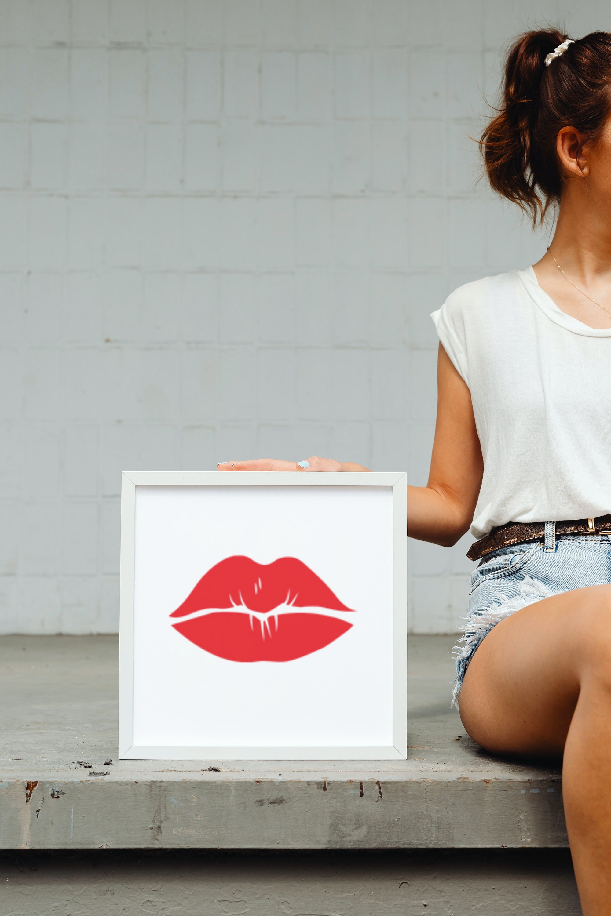 10 LIPS Print Bundle SVG Kiss Design PNG Printable Lipstick - Etsy