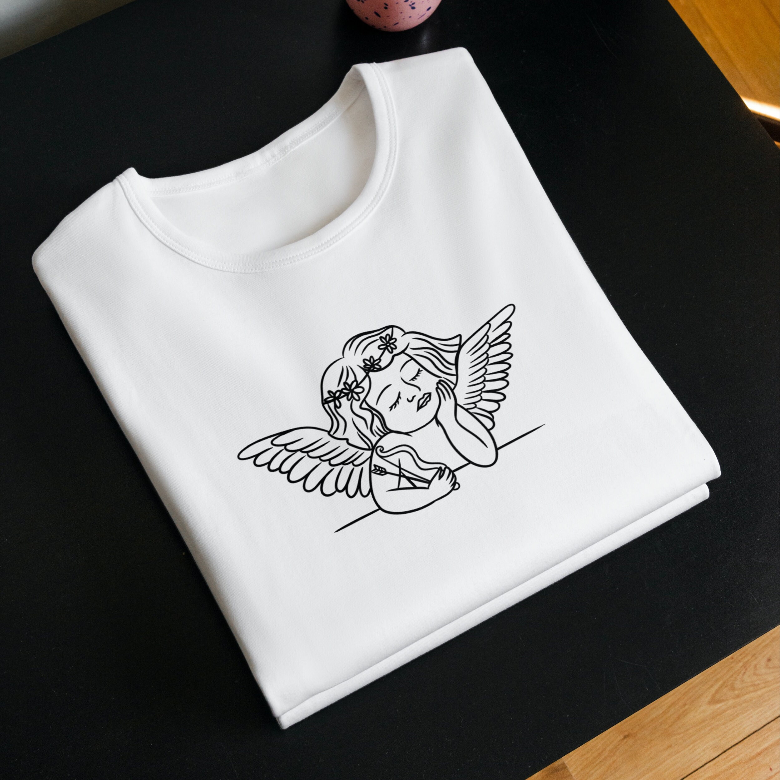 Angel SVG File Cute Angel CRICUT Angel Wings PNG Heaven Vector - Etsy UK