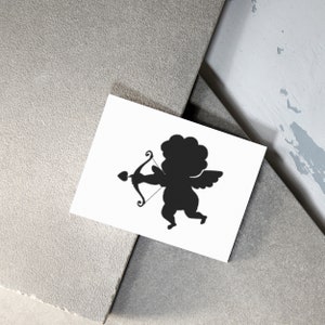 CUPID SVG Angel CRICUT Angel Wings Png Heaven Vector Art Valentine's ...