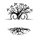 FAMILY TREE SVG Tree of Life Cricut Tree Split Monogram Svg Family Cut ...