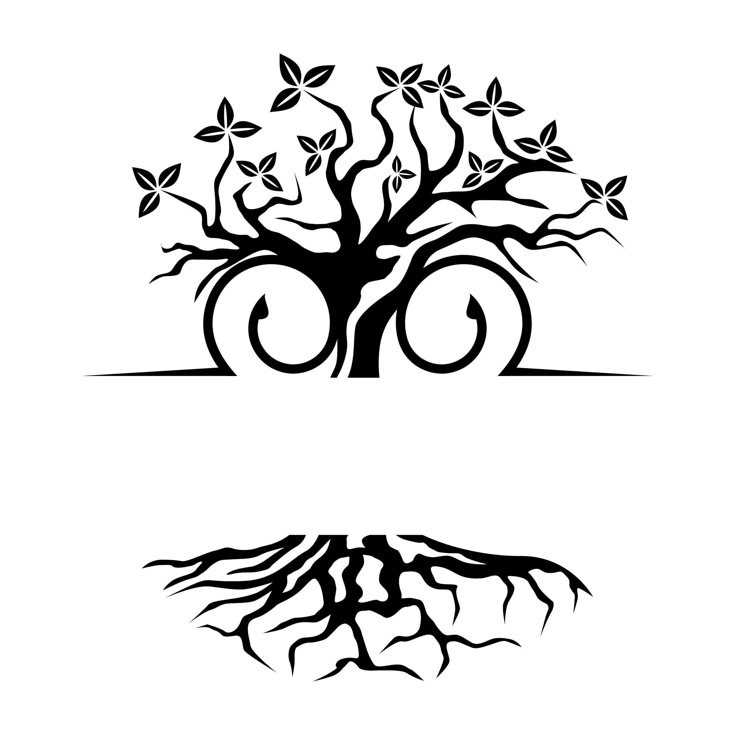 FAMILY TREE SVG Tree of Life Cricut Tree Split Monogram Svg Family Cut ...