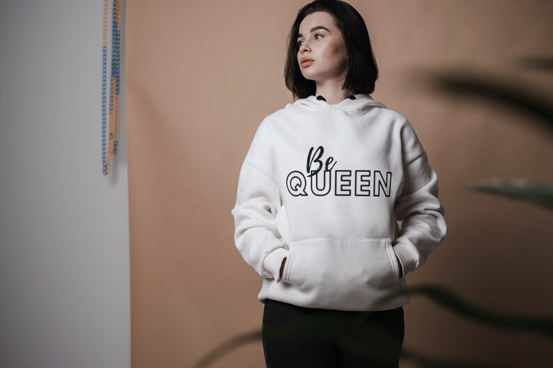 BE QUEEN SVG Queen Png Transparent Background for T-shirt Mugs - Etsy