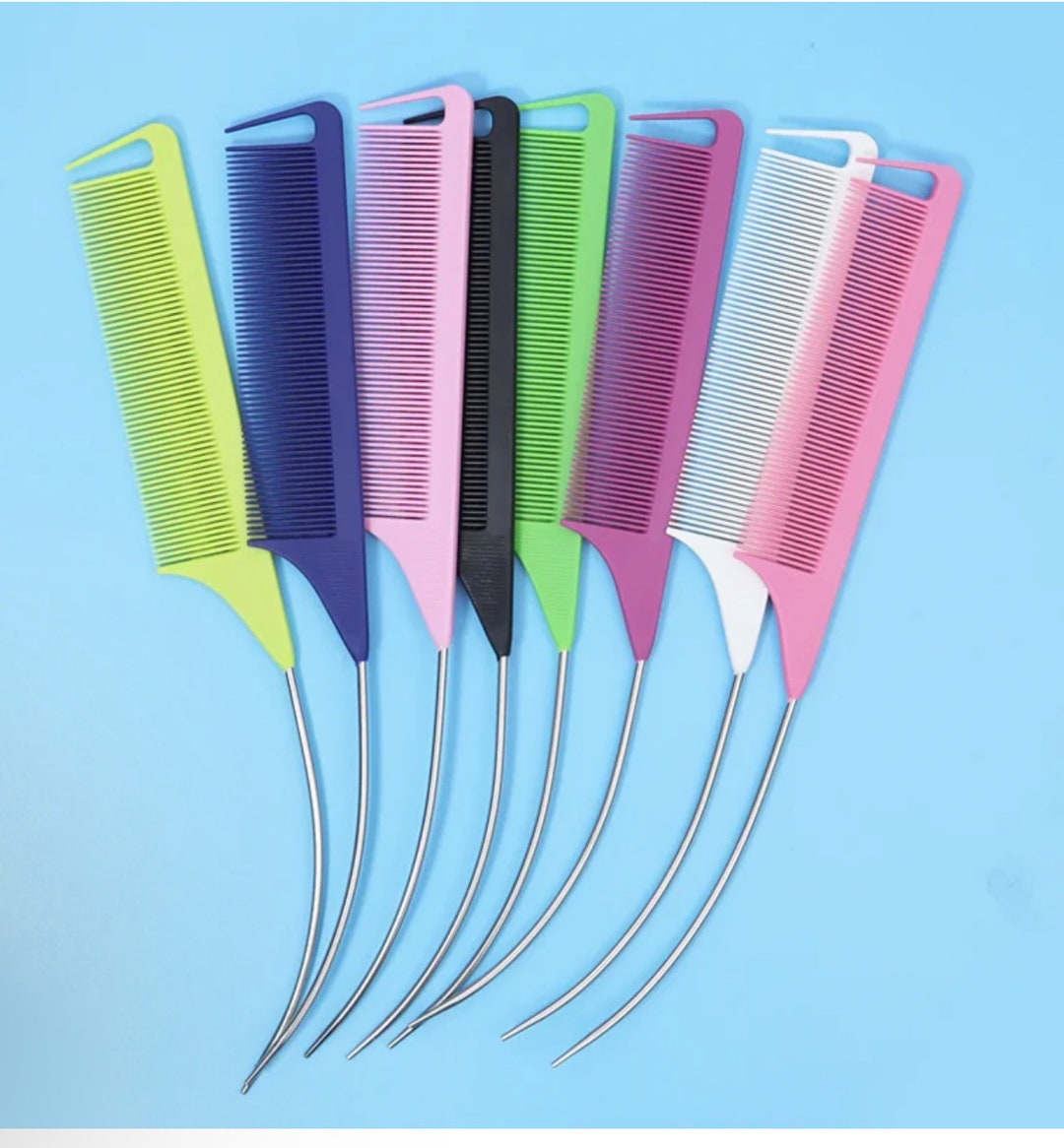 C Curved Rat Tail Comb/ Wigs/beauty/hair Care/stylist/salon/ Hair Care ...