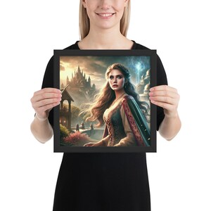 Freya - Goddess of Love and Beauty - Framed Poster - Etsy