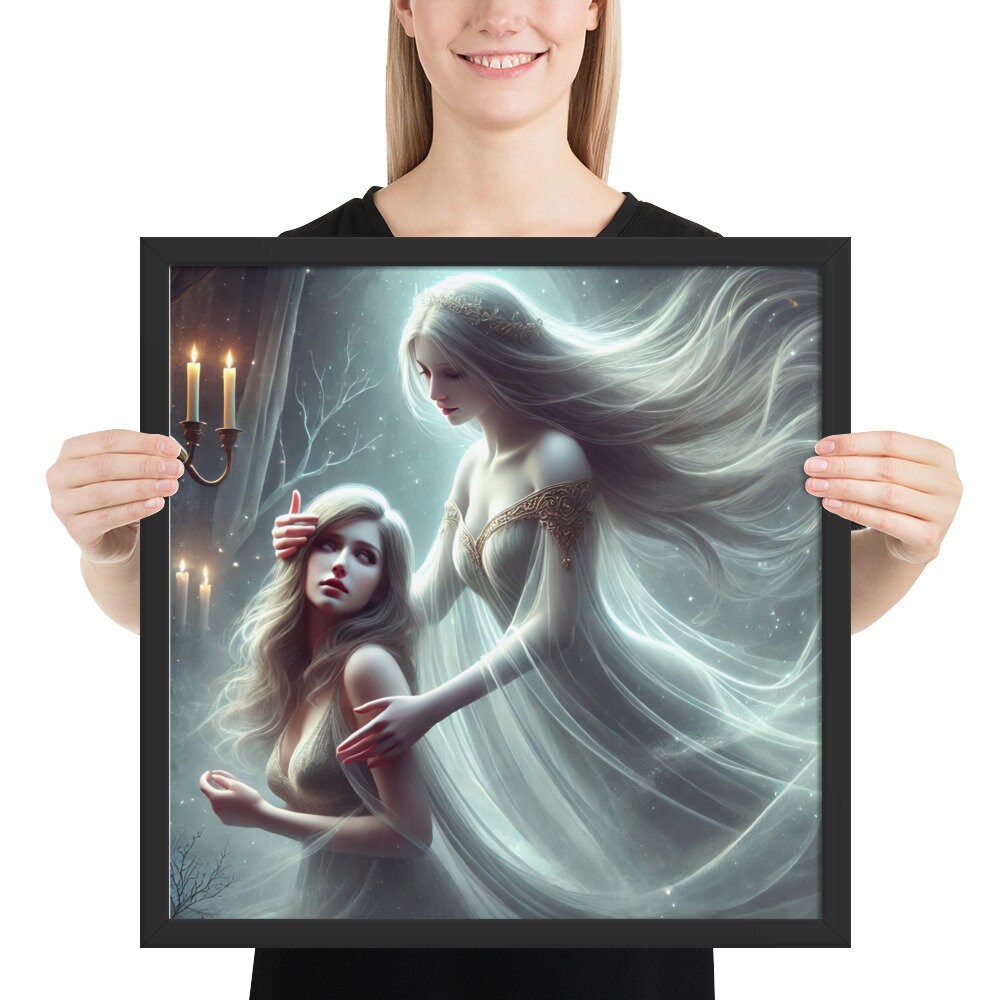 Freya’s Blessing - Goddess of Love and Devotion - Framed - Etsy