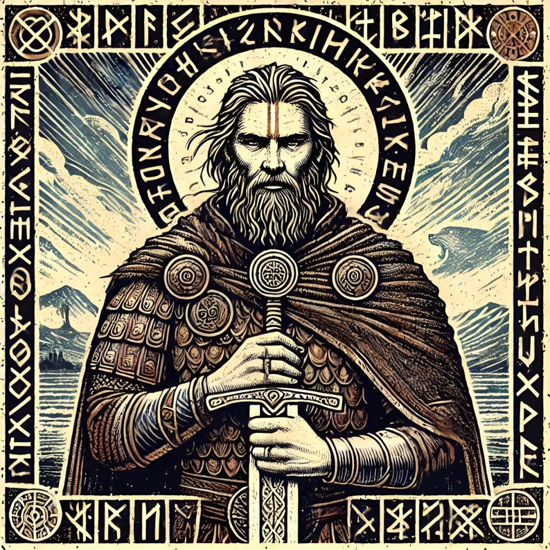 Tyr: the Oathkeeper's Valor - Framed Poster - Etsy