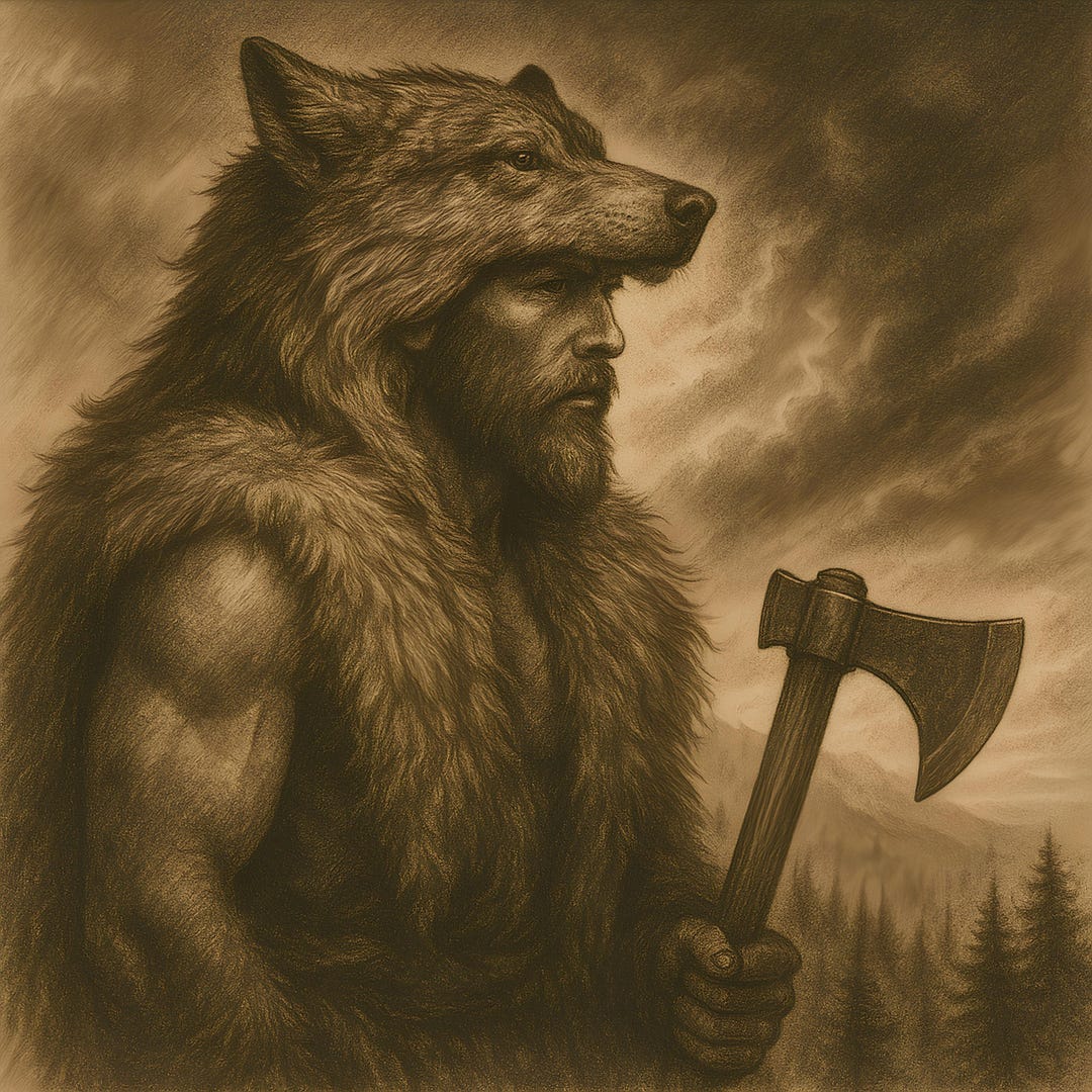 Ulfhednar Berserker – Framed Norse Warrior Poster - Etsy