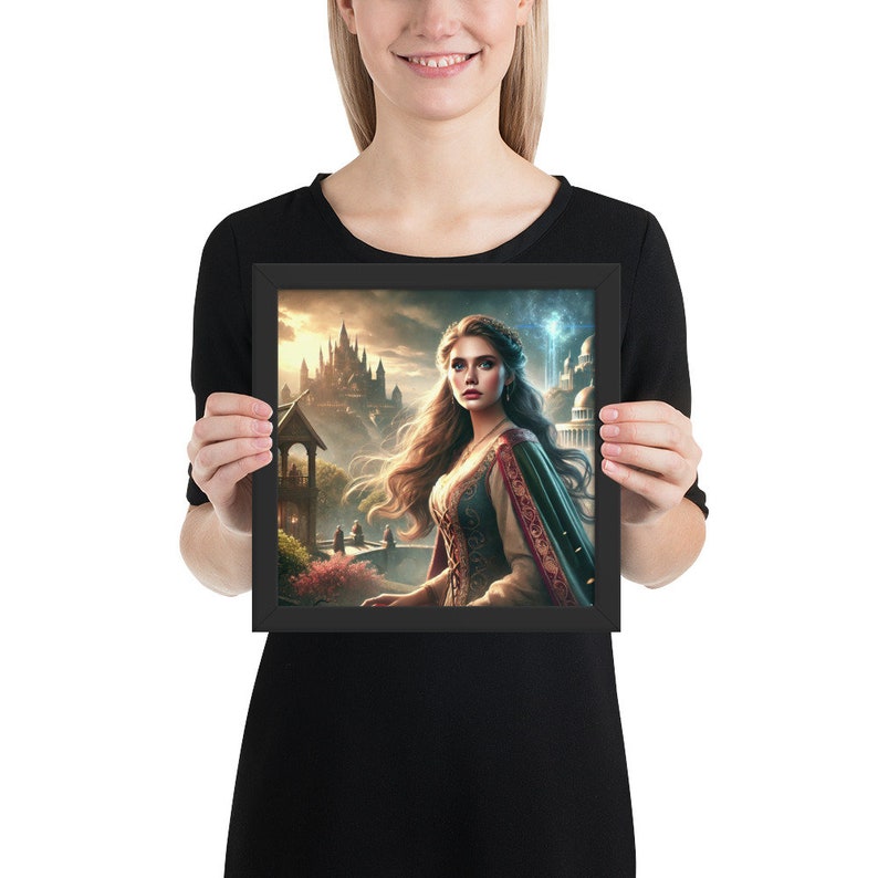 Freya - Goddess of Love and Beauty - Framed Poster - Etsy