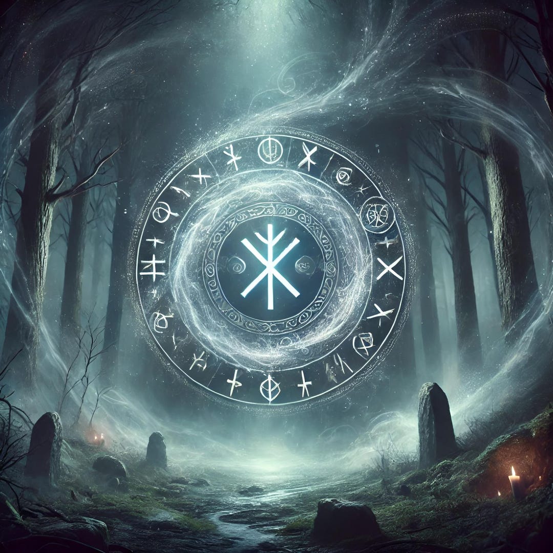 The Rune Portal - Gateway to the Unknown - Framed Poster - Etsy