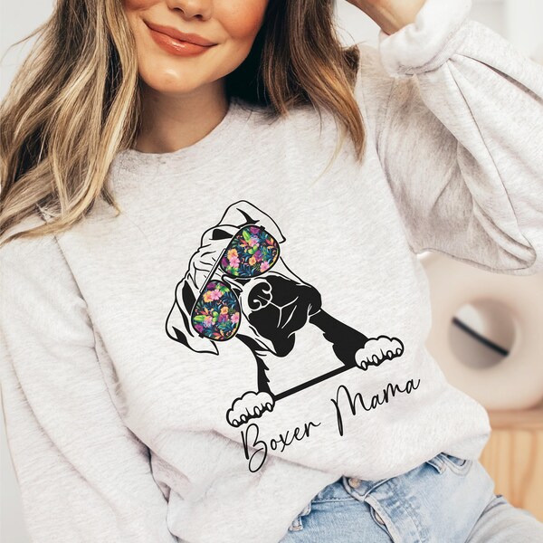 Boxer Mom - Etsy