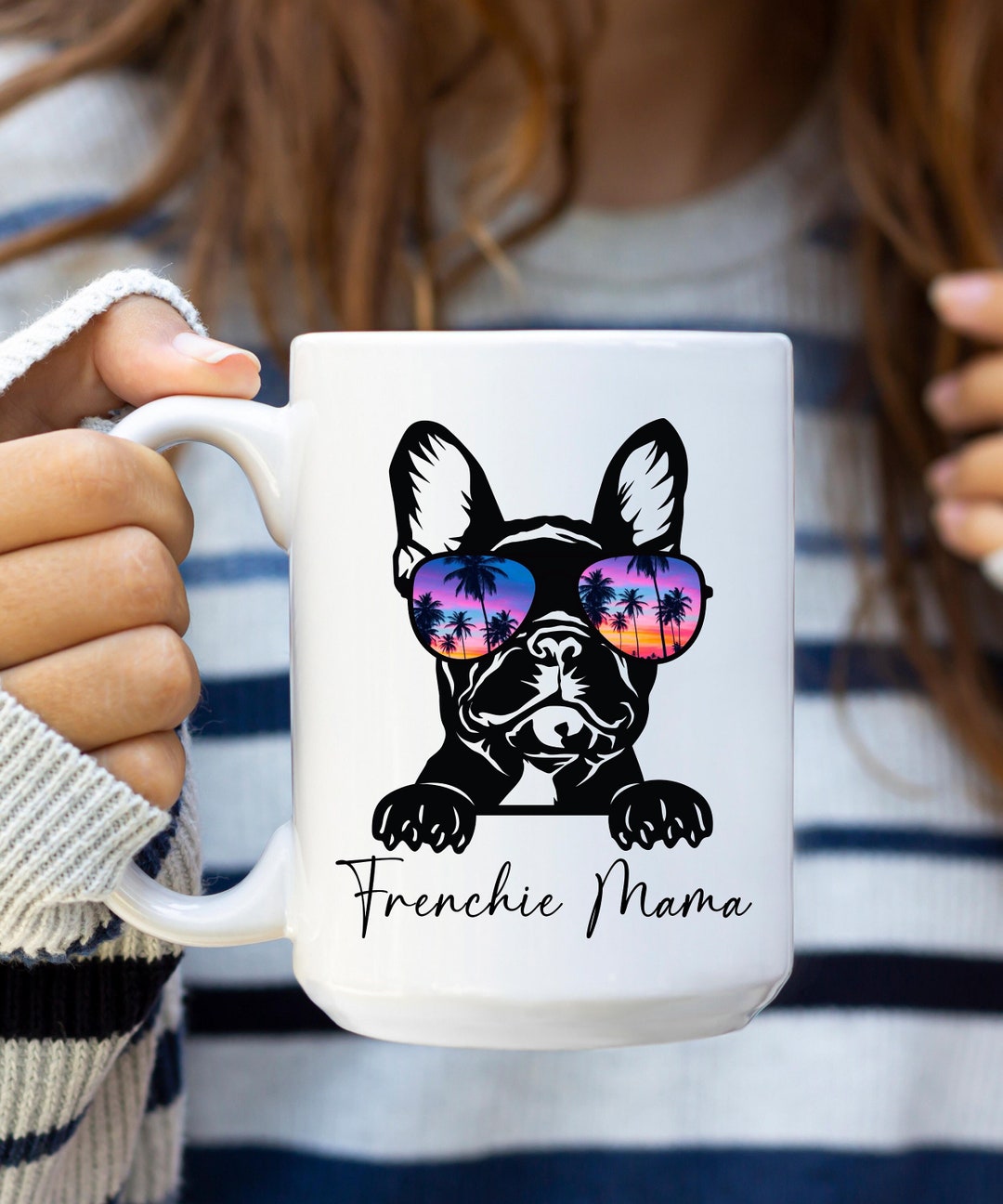 Frenchie Mama Coffee Mug, French Bulldog Mama, French Bulldog Owner ...