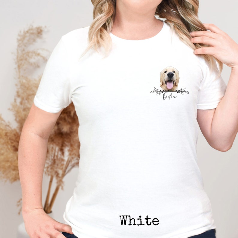 Personalized Pet Shirt With Photo Custom Pet Gift - Etsy