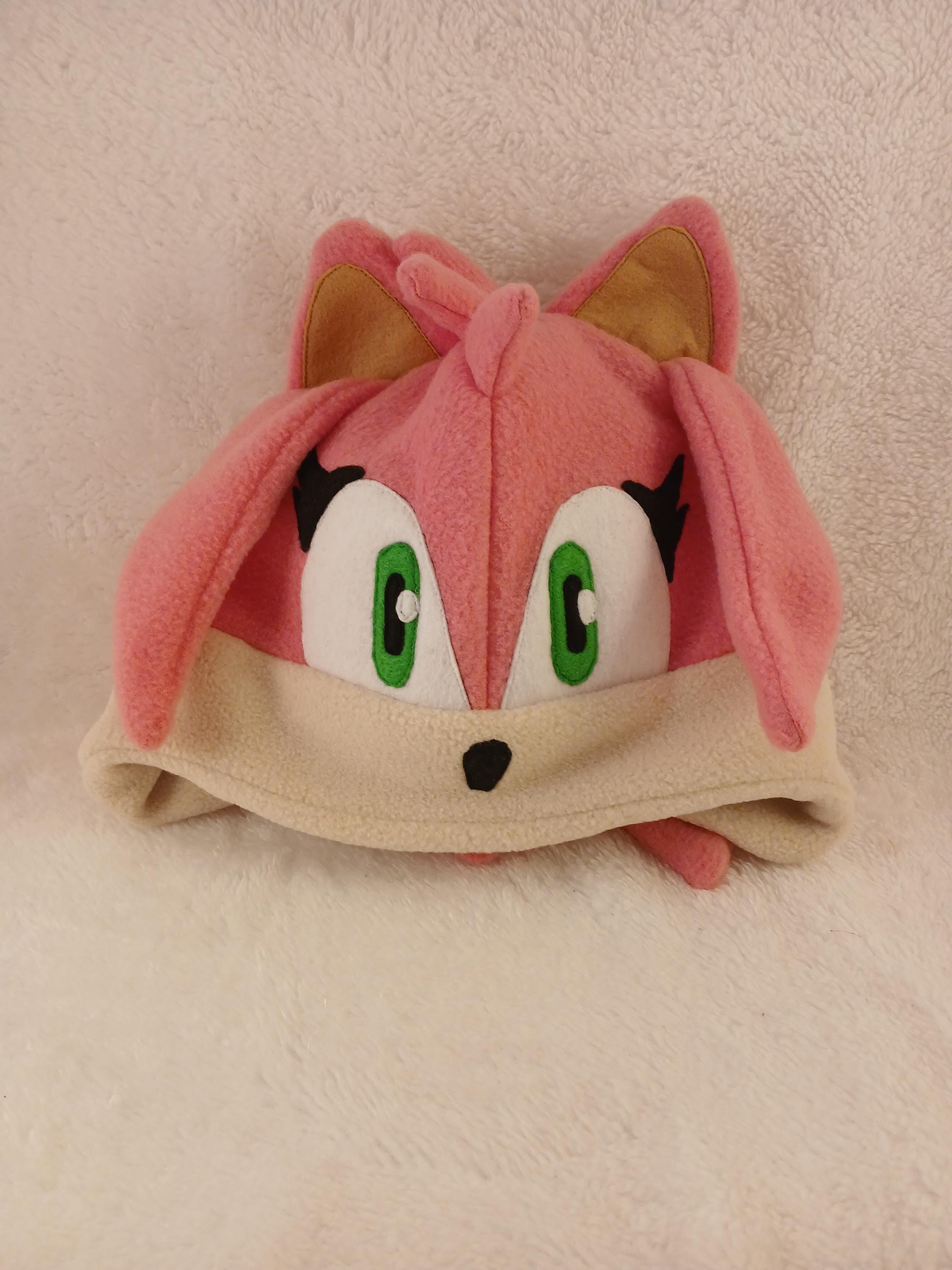 Amy Rose Fleece Character Hat - Etsy