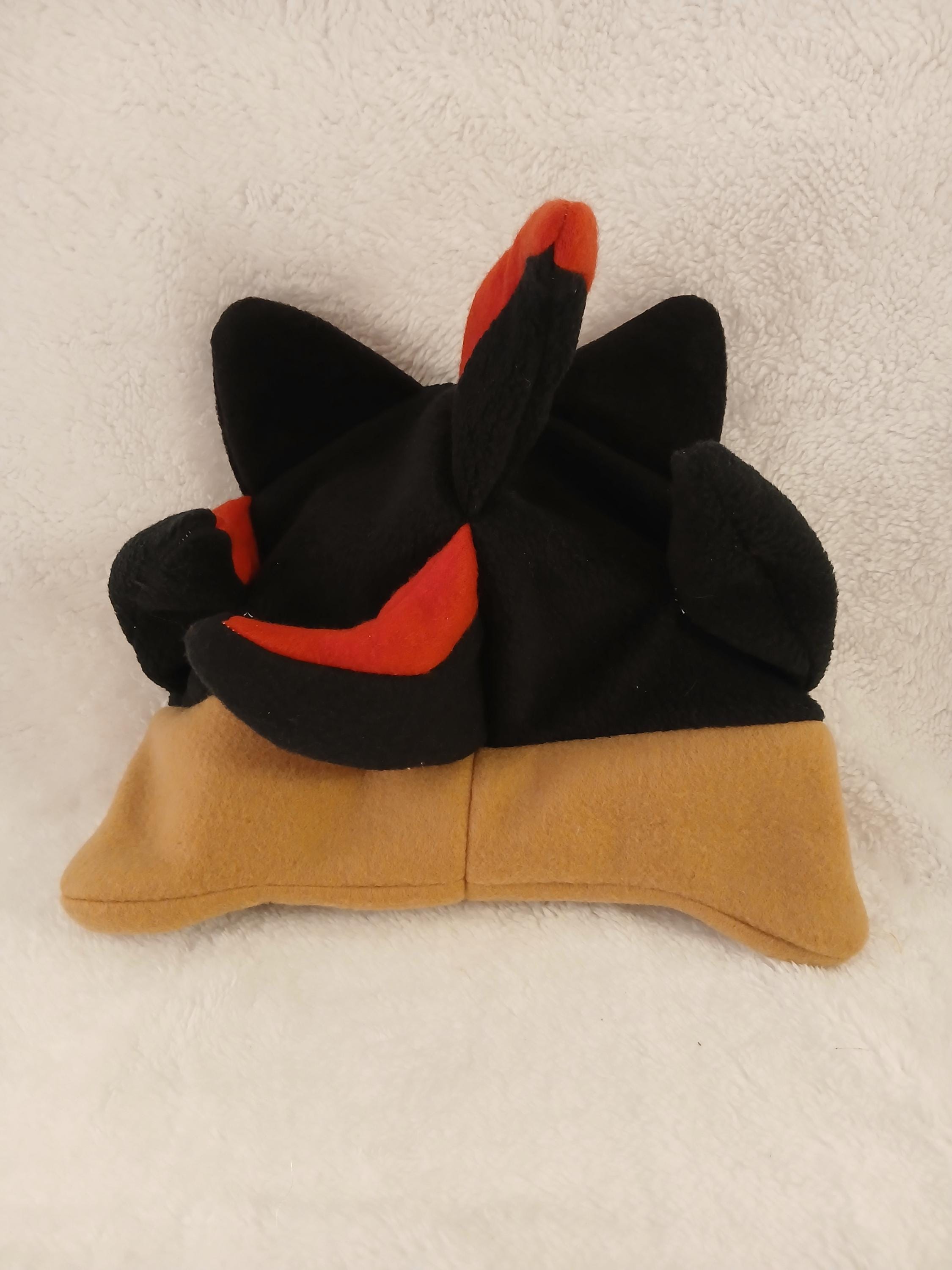 Shadow the Hedgehog Fleece Character Hat - Etsy