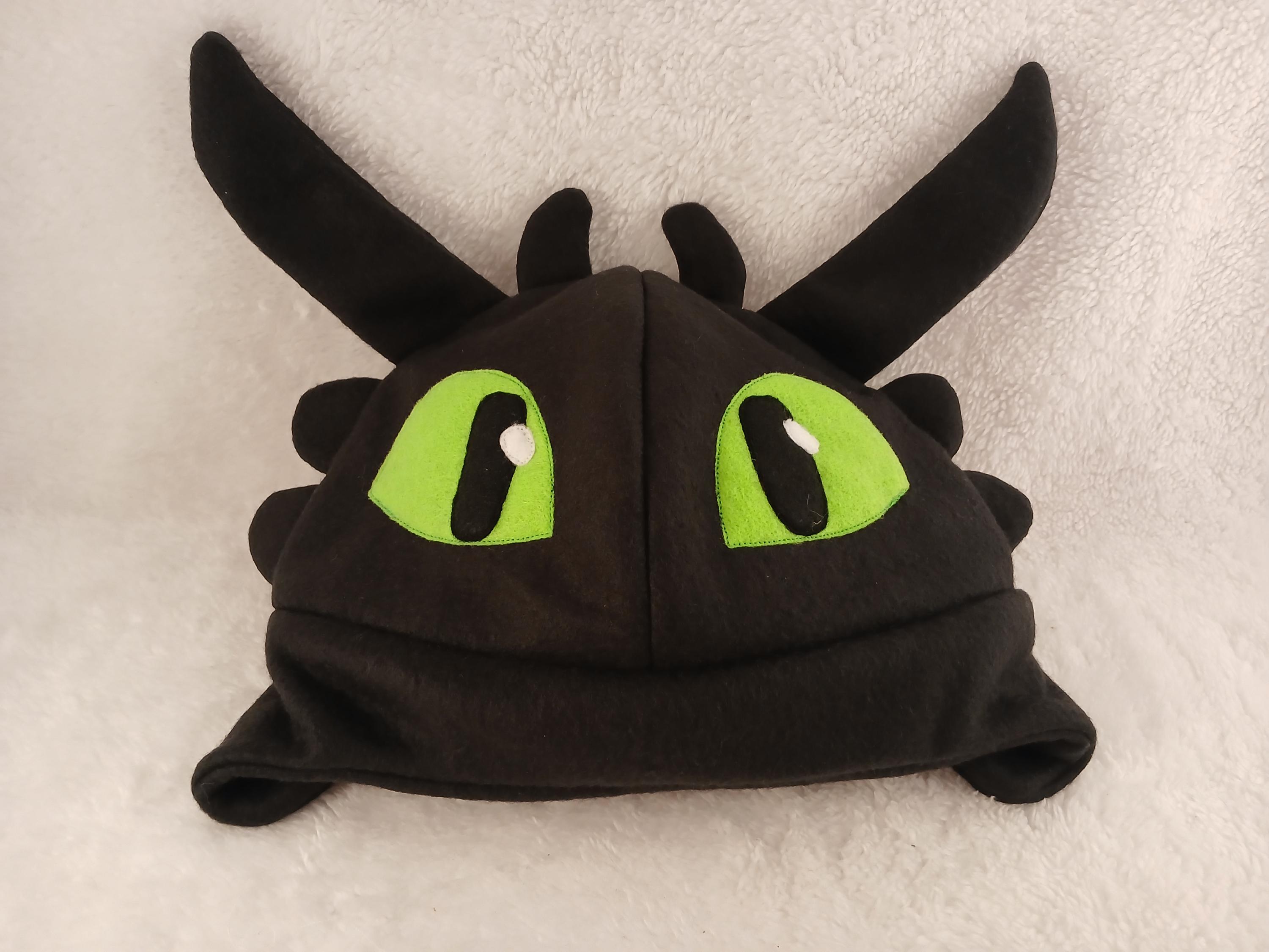 Toothless Fleece Character Hat - Etsy