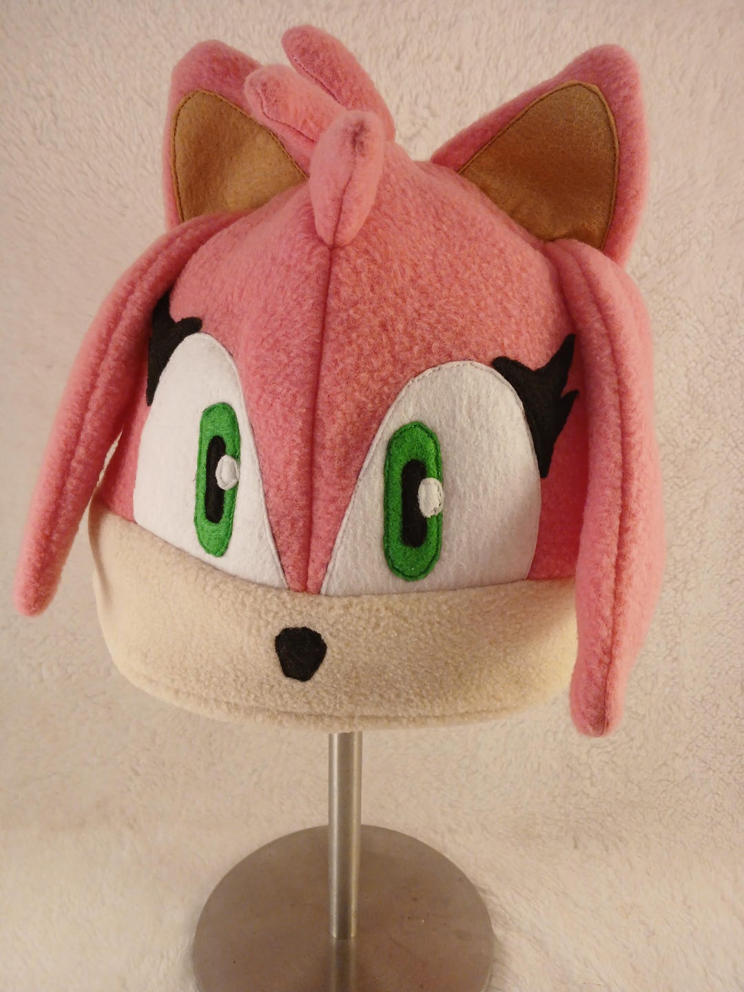 Amy Rose Fleece Character Hat - Etsy