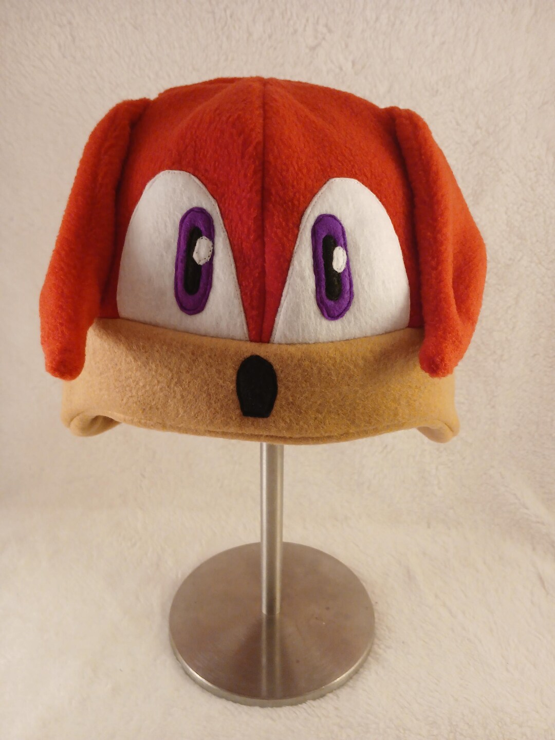 Knuckles the Echidna Fleece Character Hat - Etsy