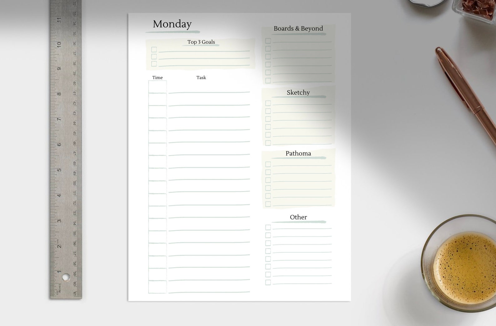 Medical School Daily Planner - Etsy
