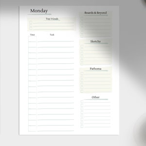Medical School Daily Planner - Etsy
