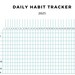 2023 Daily Habit Tracker - Etsy